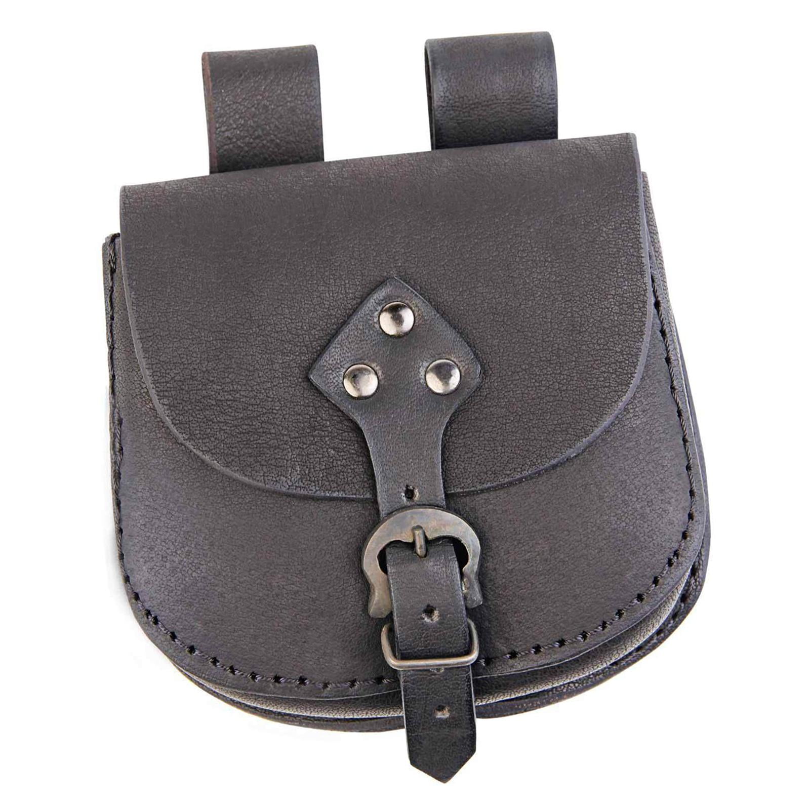 PU Leather Belt Pouch Purse Medieval Waist Bag for Role Playing Adults ...