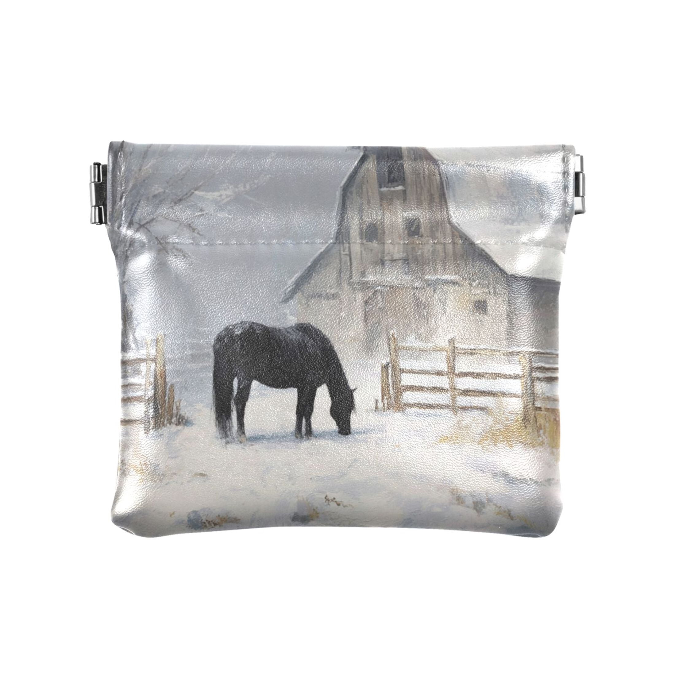 PU Leather Coin Purse Wallet Compact Water-Resistant Card Cases Money ...
