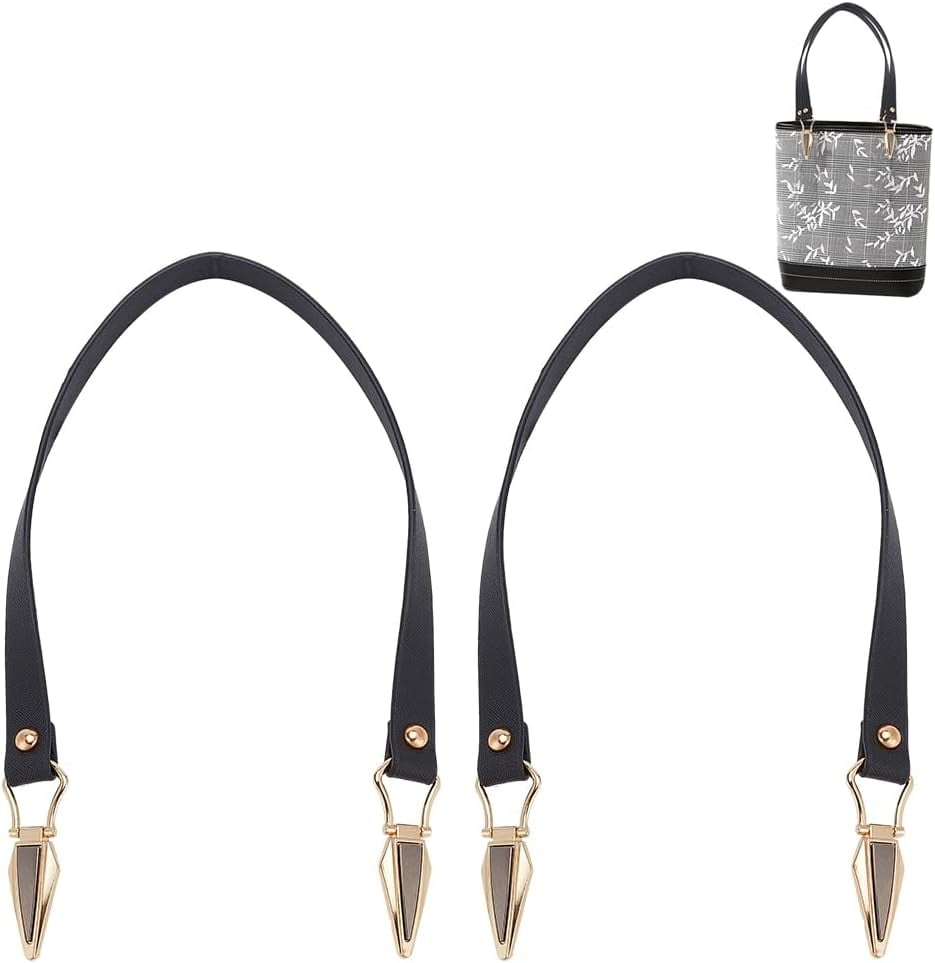 PU Leather Handbag Straps 25 Inch PU Leather Purse Handles Replacement ...