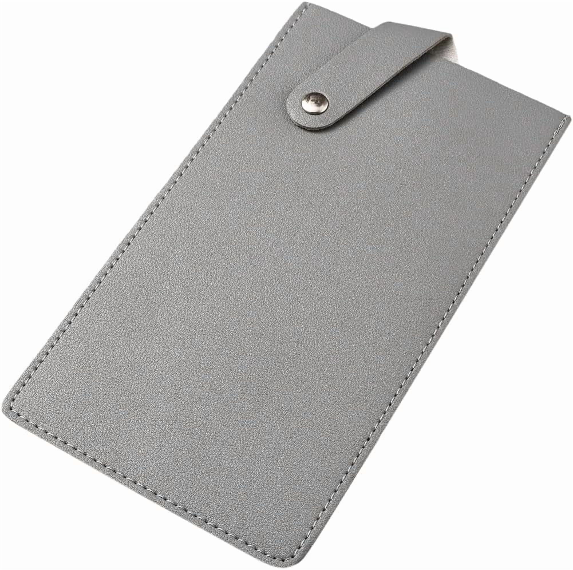 PU Leather Heave Duty Cleaver Sheath with Snap Waterproof Wide Butcher ...
