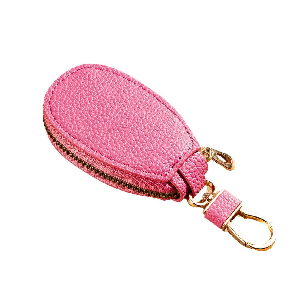 PU Leather Key Case For Car Key Wallet Pocket Key Keyrin∽ Pouch Holder ...