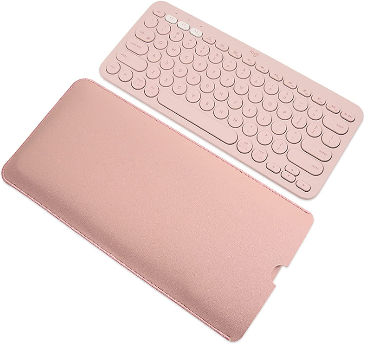 PU Leather Keyboard Sleeve Case for Logitech K380/Logitech Pebble 2 ...