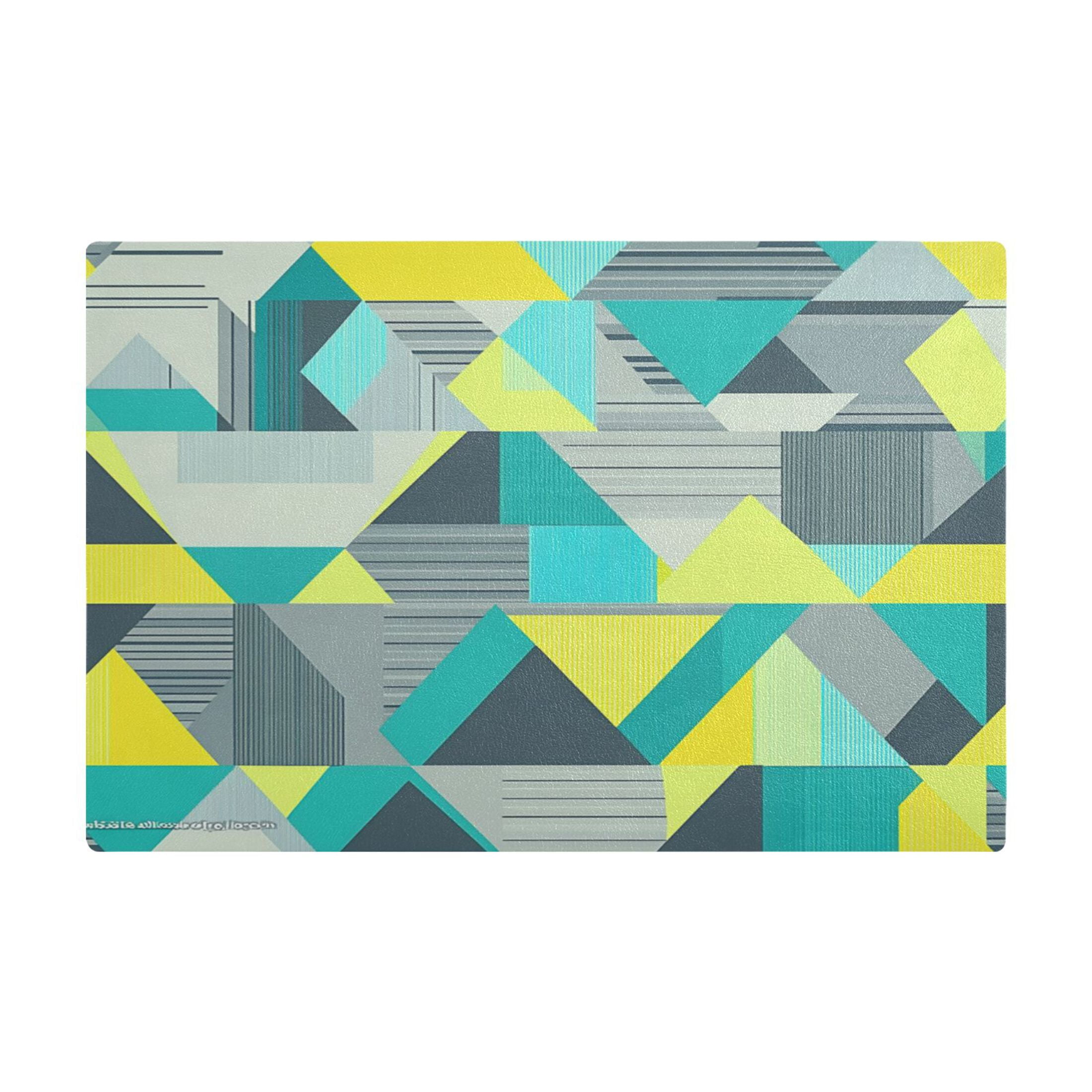 PU Leather Kitchen Drying Mat with Silica Gel Core Coffee Bar Pad Dual ...