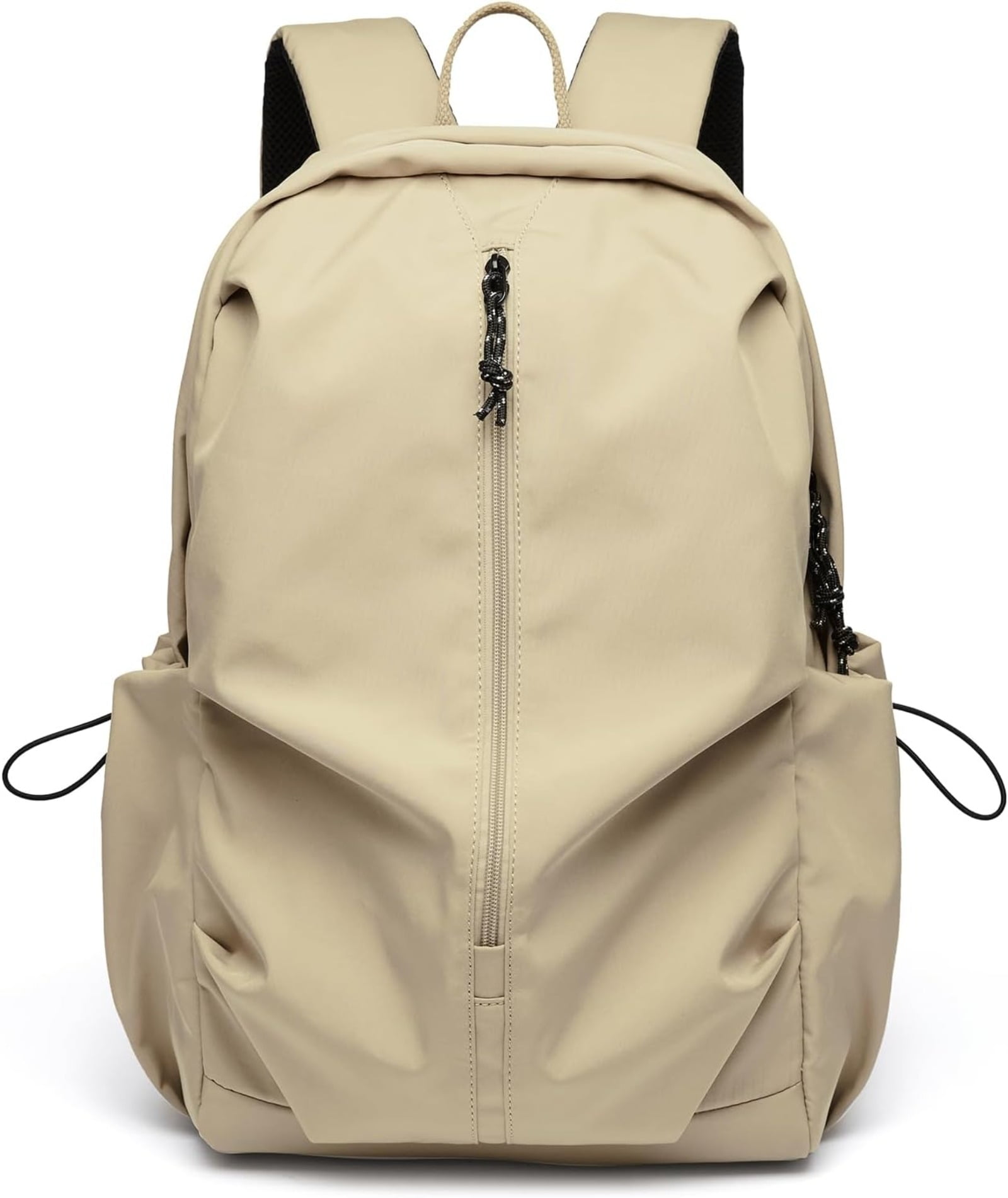 PU Leather Laptop Backack For Men Women Classic Water-Resistant Purse ...