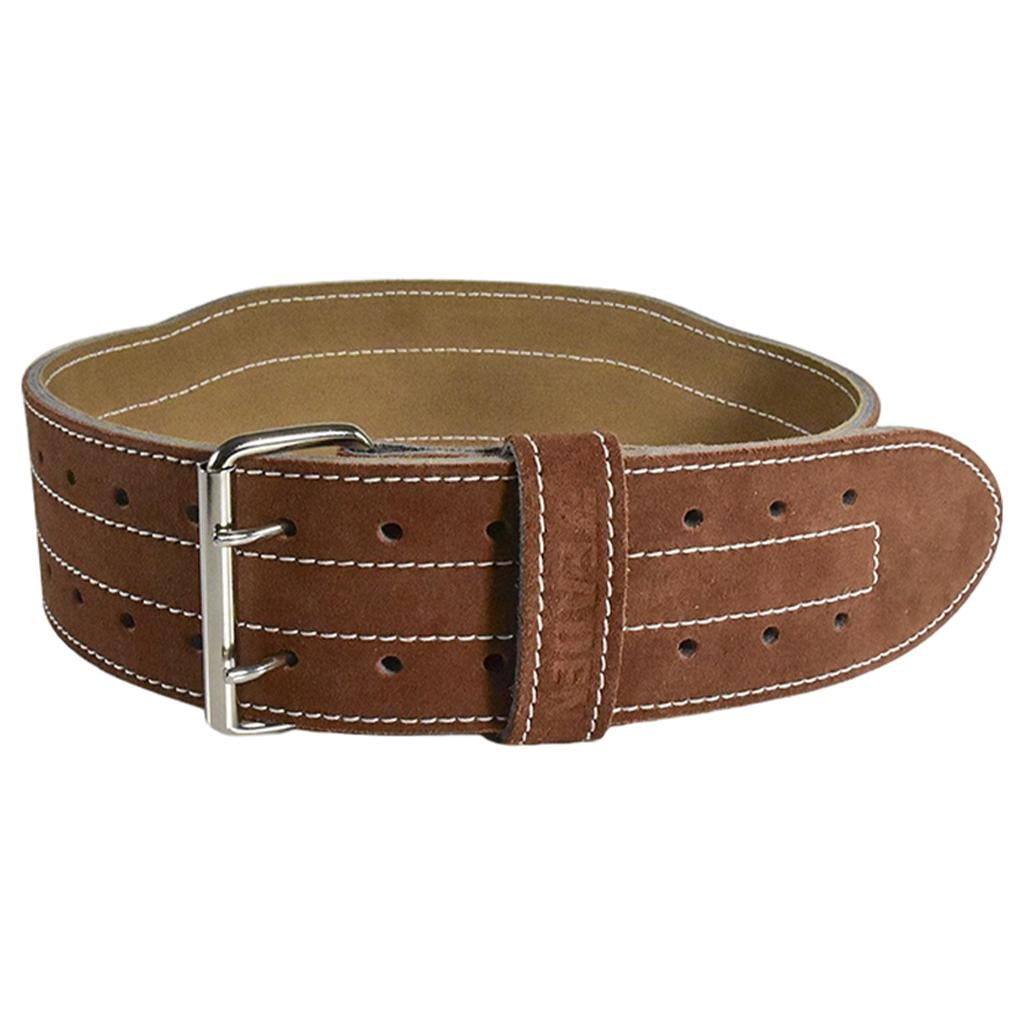 PU Leather Lifting Belt for Men Lower for Weightlifting, Barbell ...