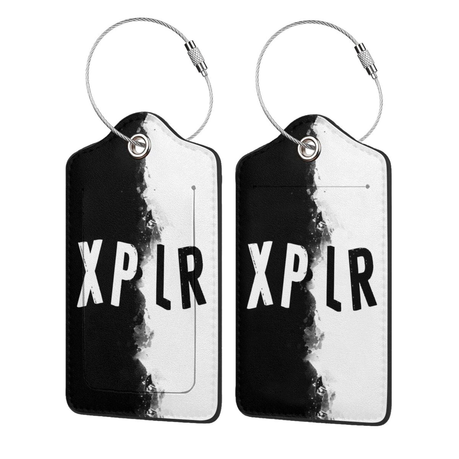 PU Leather Luggage Tag For Suitcase Sam And Colby Suitcase Tag Leather ...