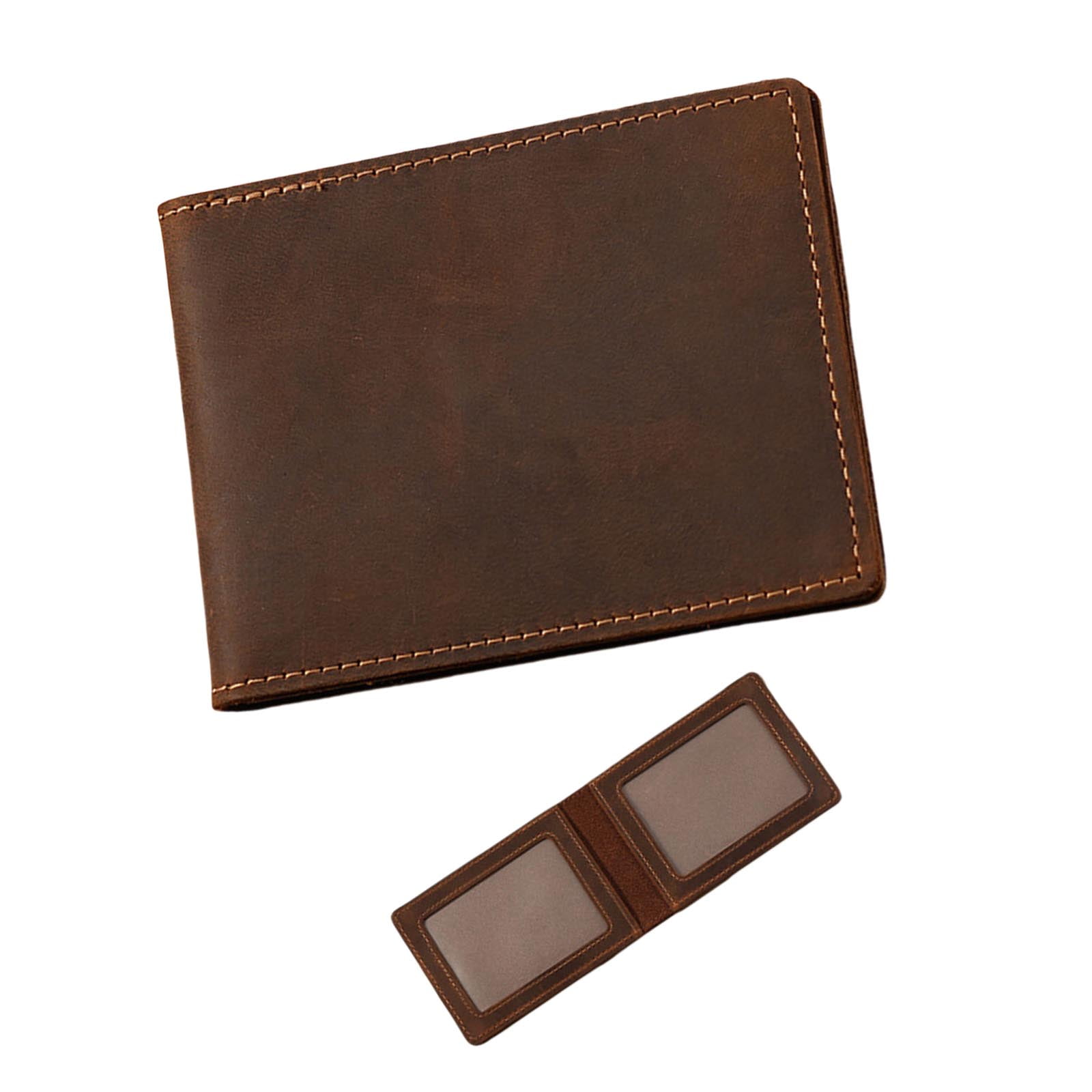 PU Leather Mens Card Organizers Convenient Business Travel Card Holder ...