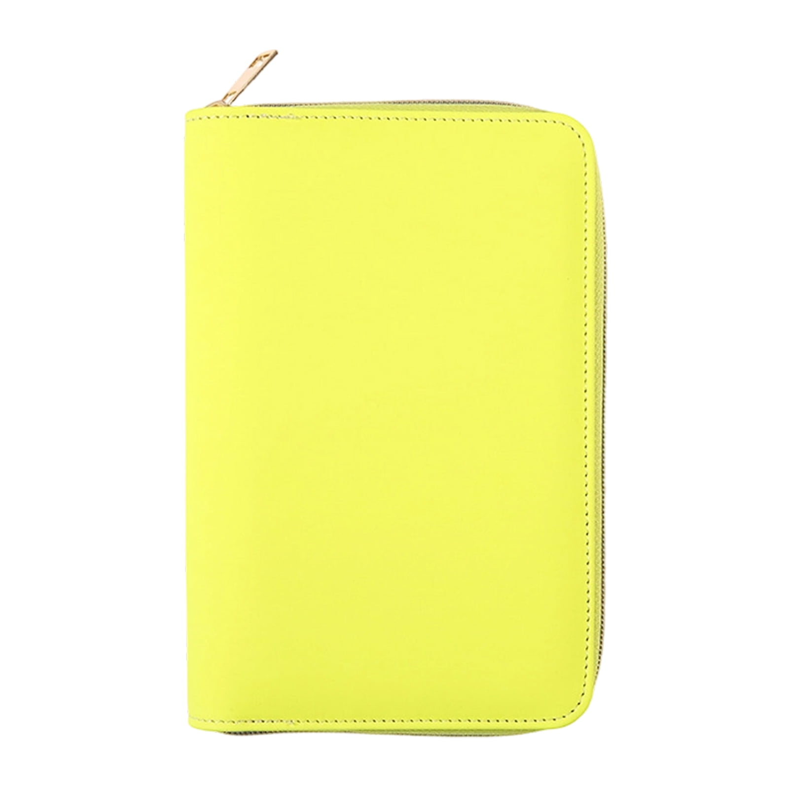 PU Leather Notebook Binder Refillable 6 Rings Binder for Filler Paper ...
