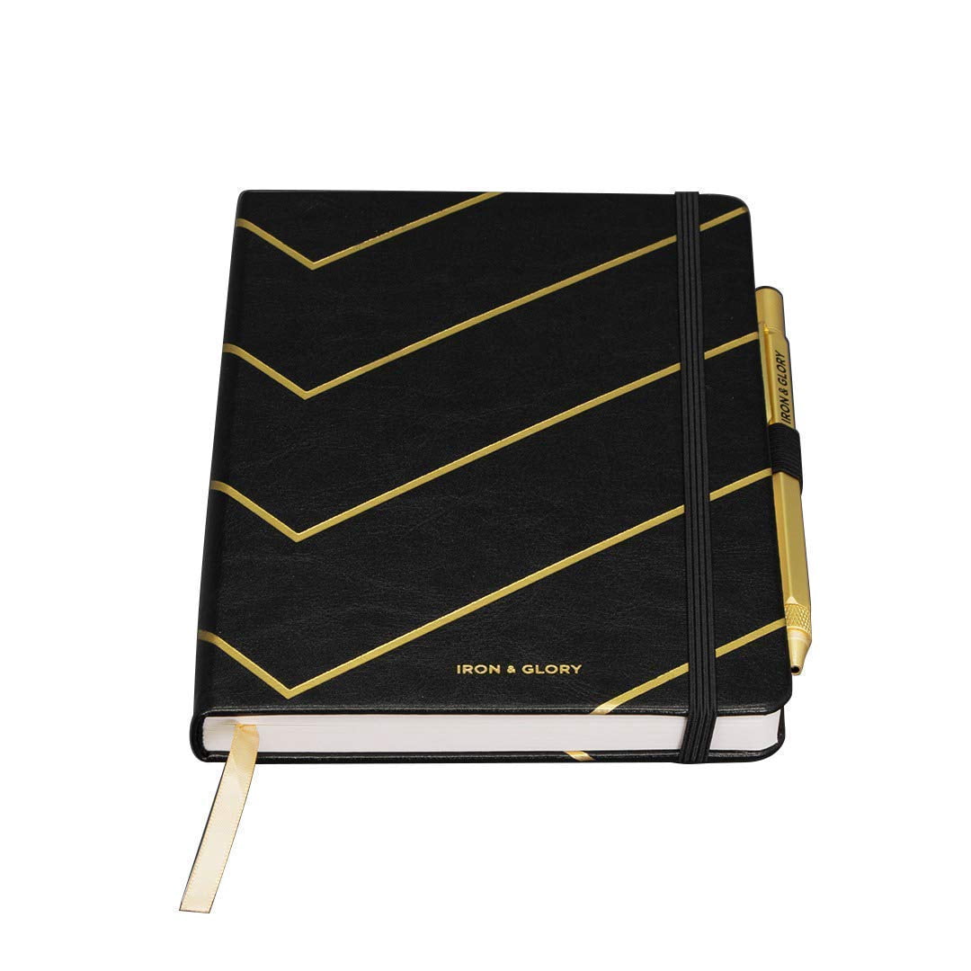 PU Leather Notebook Gift Set with Pen - Hardback Writing Journal, Tool ...