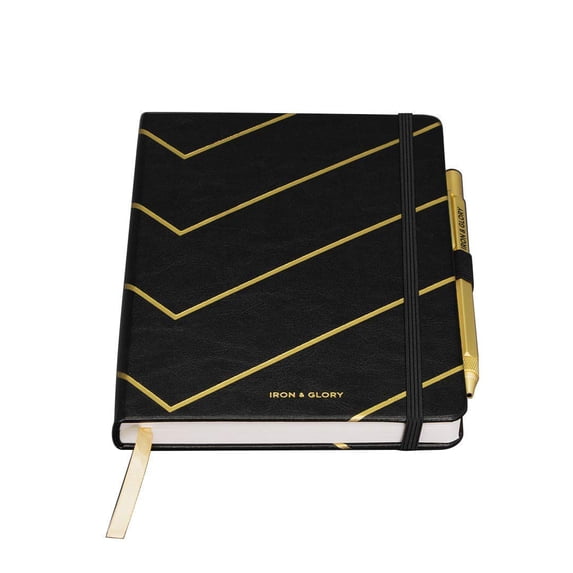 PU Leather Notebook Gift Set with Pen - Hardback Writing Journal, Tool ...