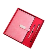PU Leather Notebook Set, A5 Hardcover Business Notebook, Notebook and ...