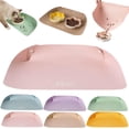 PU Leather Pet Feeding Mat, Waterproof Non-Slip Food Placemat for Cats ...