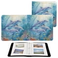 PU Leather Photo Album with 20 Self-Adhesive Pages 3-Ring Binder DIY ...