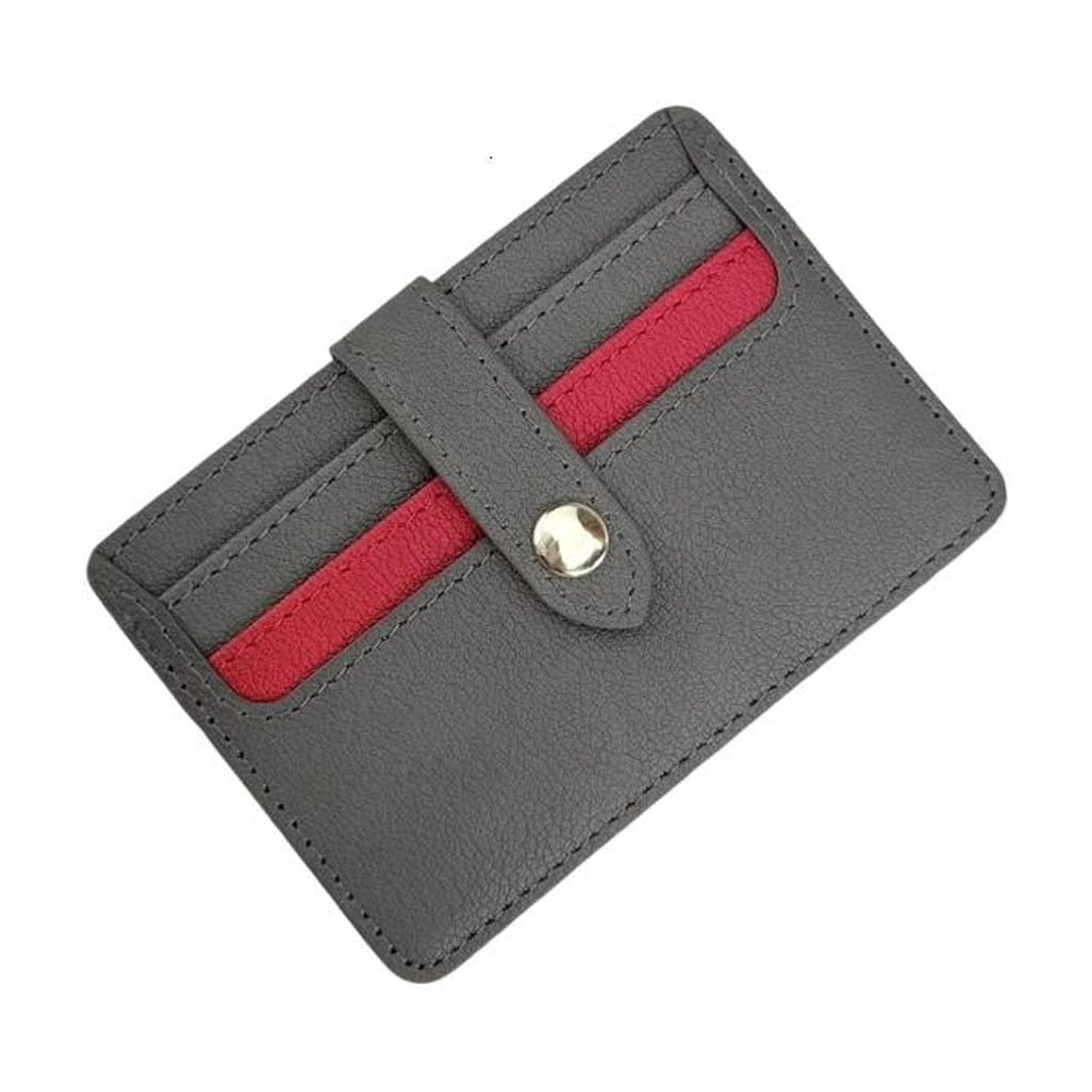 PU Leather Premium Card Wallet With Magnetic Attachment For Credit ...