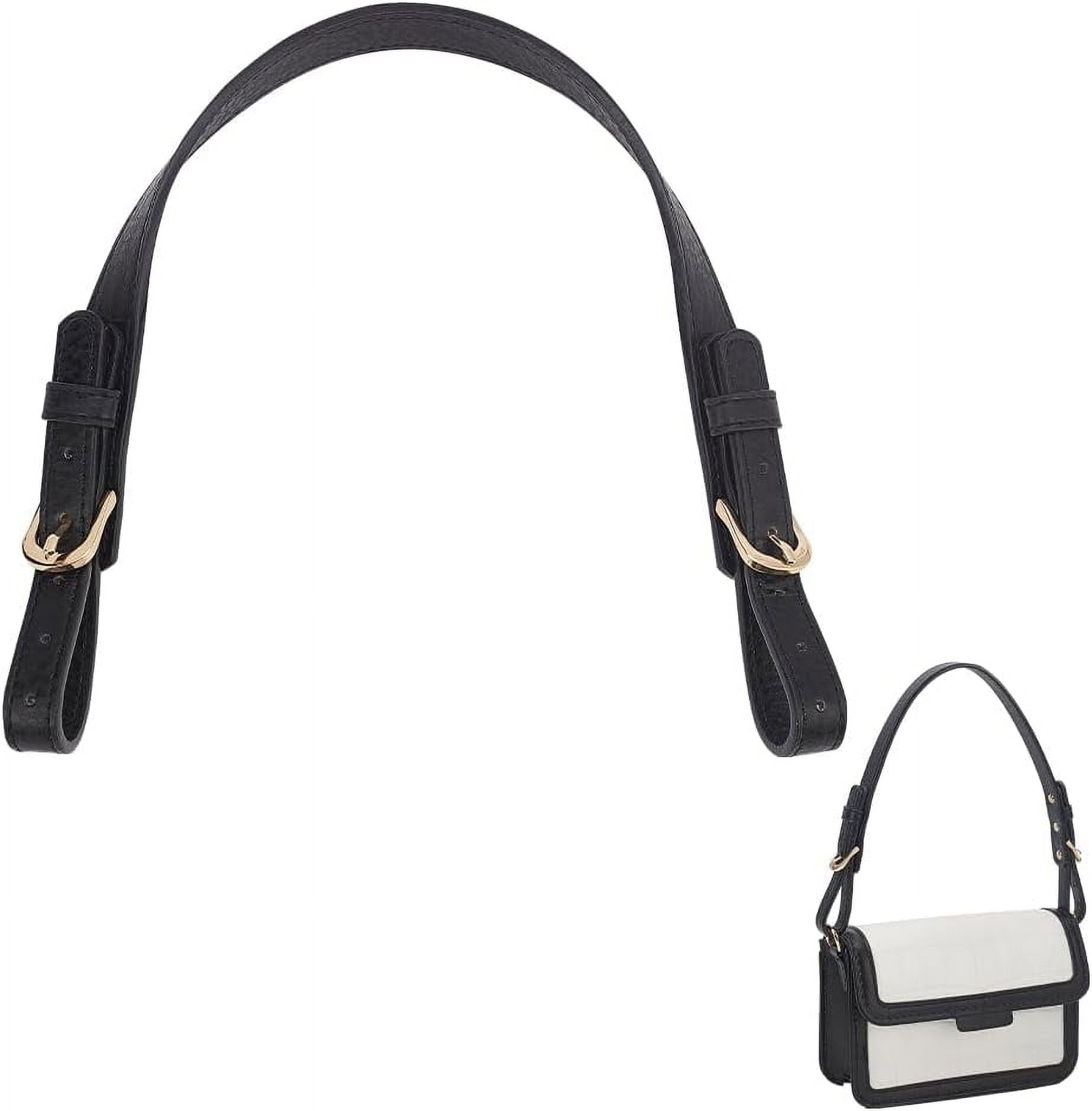 PU Leather Purse Strap Replacement 20.5 Inch Adjustable Handbag Handles ...