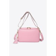 Brahmin Natural Leather Handbag - Claire Pecan/Brown Rollo Crossbody ...