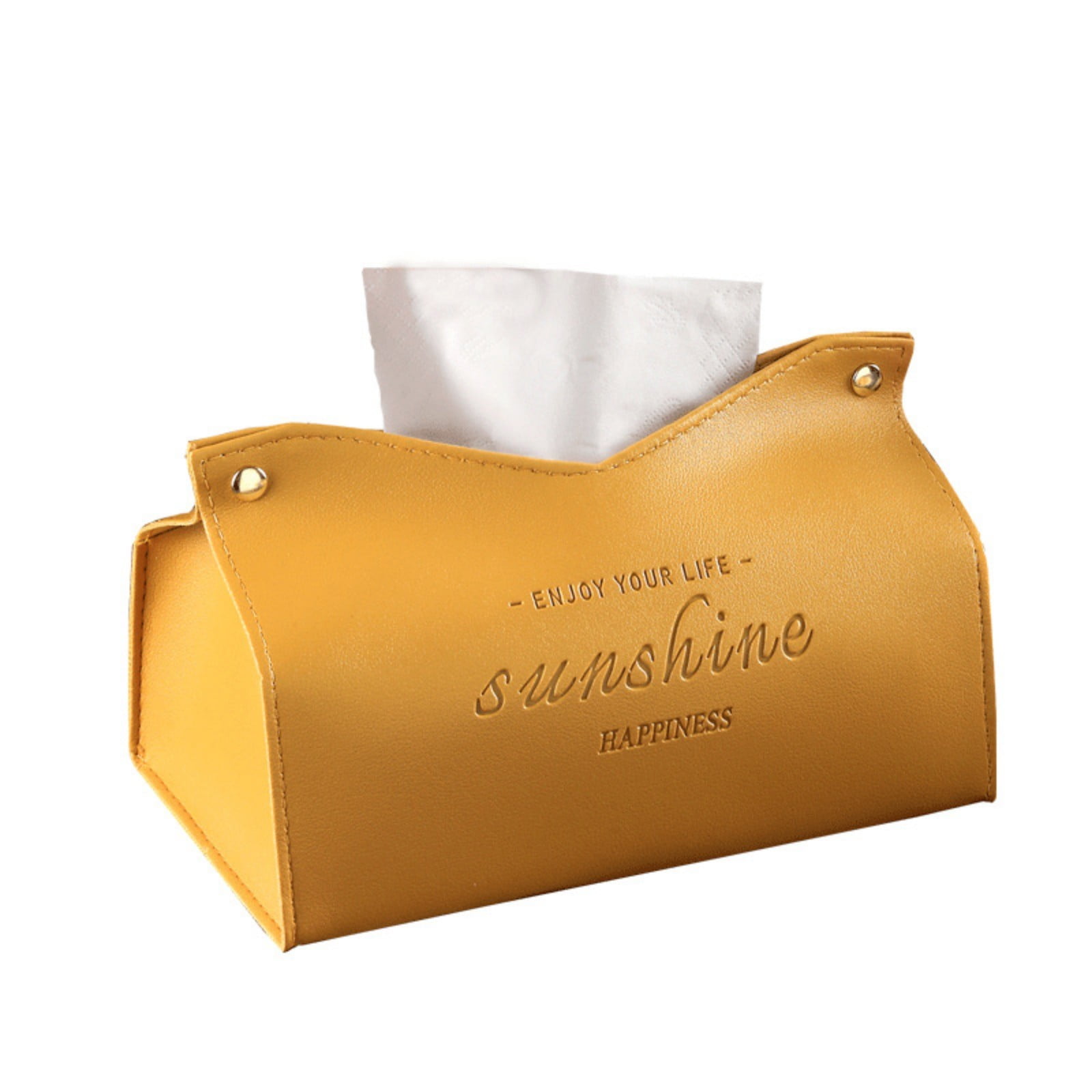 PU Leather Tissue Box Car Living Room Bedroom Tissue Box Decoration ...