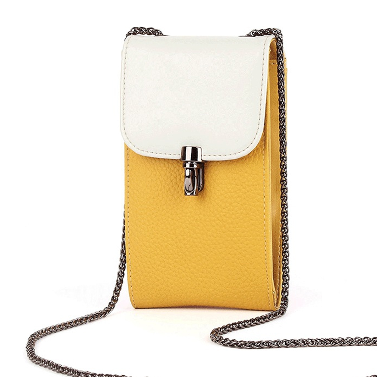 PU Leather Womens Crossbody Cell Phone Purse Holder Wallet-style:style ...