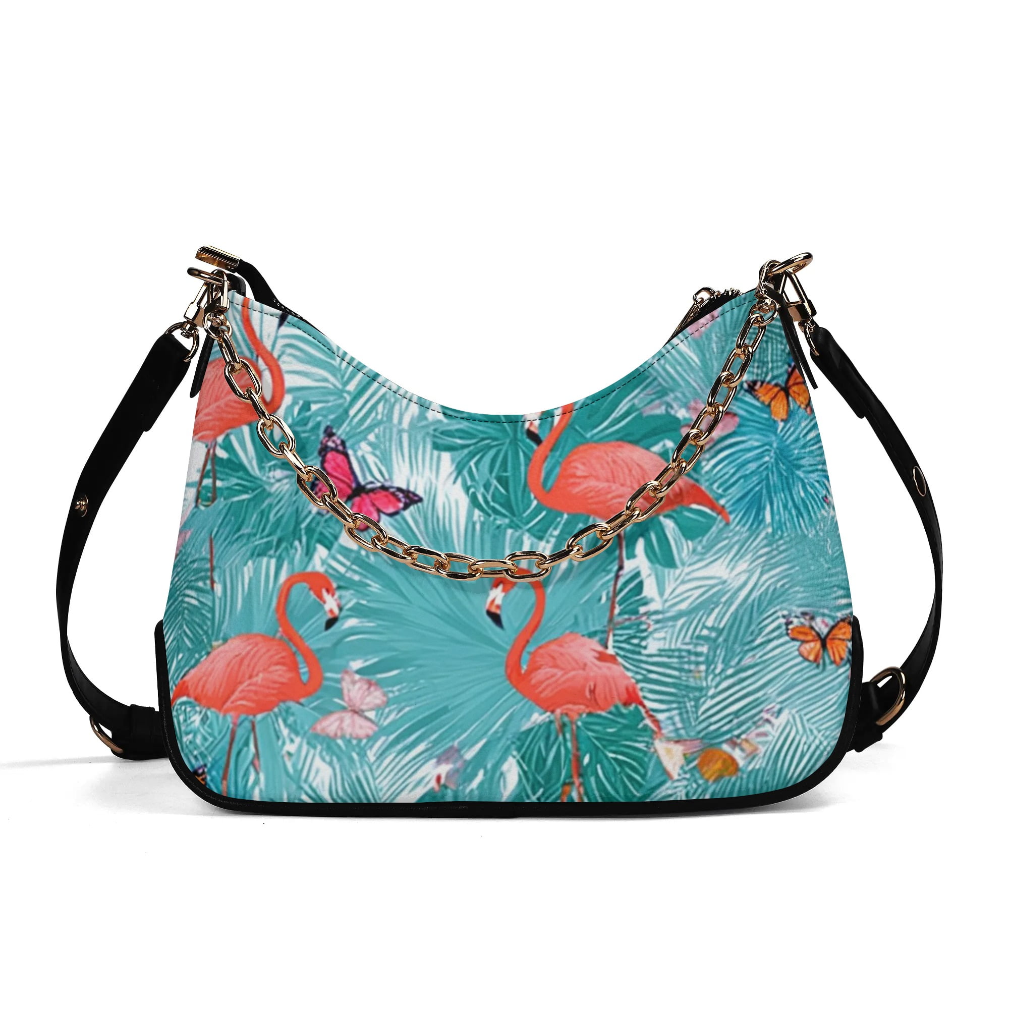 PU Material Armpit Bags Large Capacity Armpit Bag Design Unique Retro ...