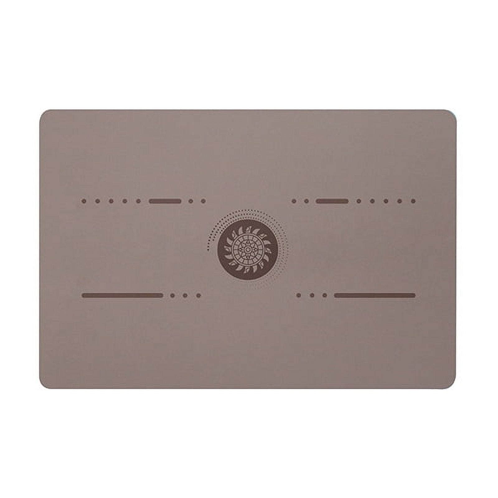 PU Natural Rubber Yoga Mat Flat Support Portable Mini Auxiliary Pad ...