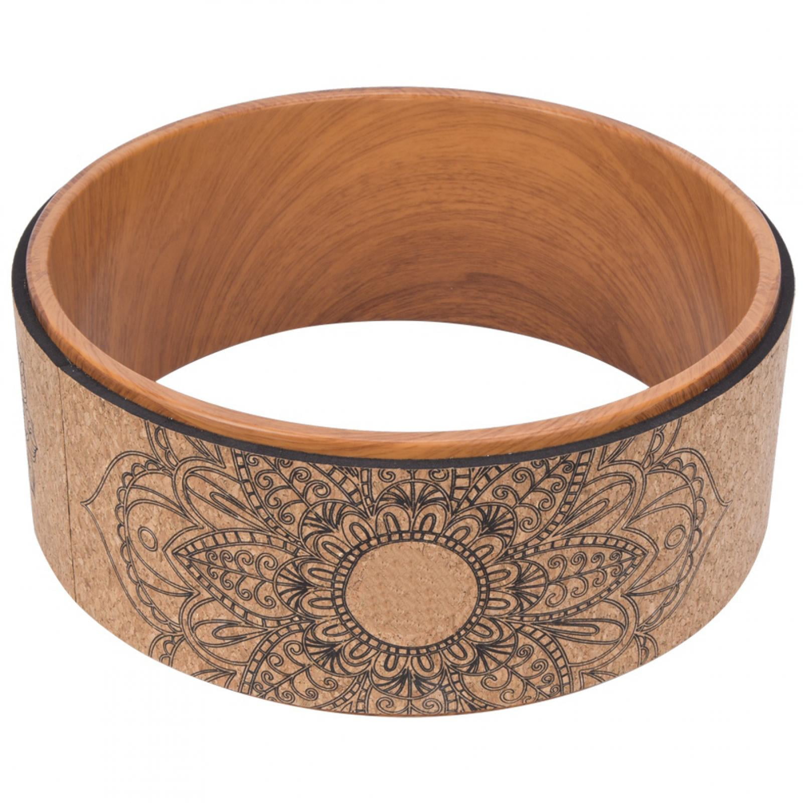 PU Rubber Yoga Wheel Circles Gym Workout Back Training Tool for ...