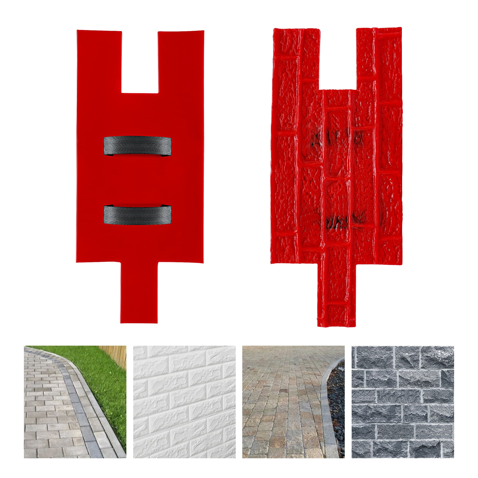 PU Seamless Texture Stamp Mat, Durable & Flexible, DIY Concrete ...