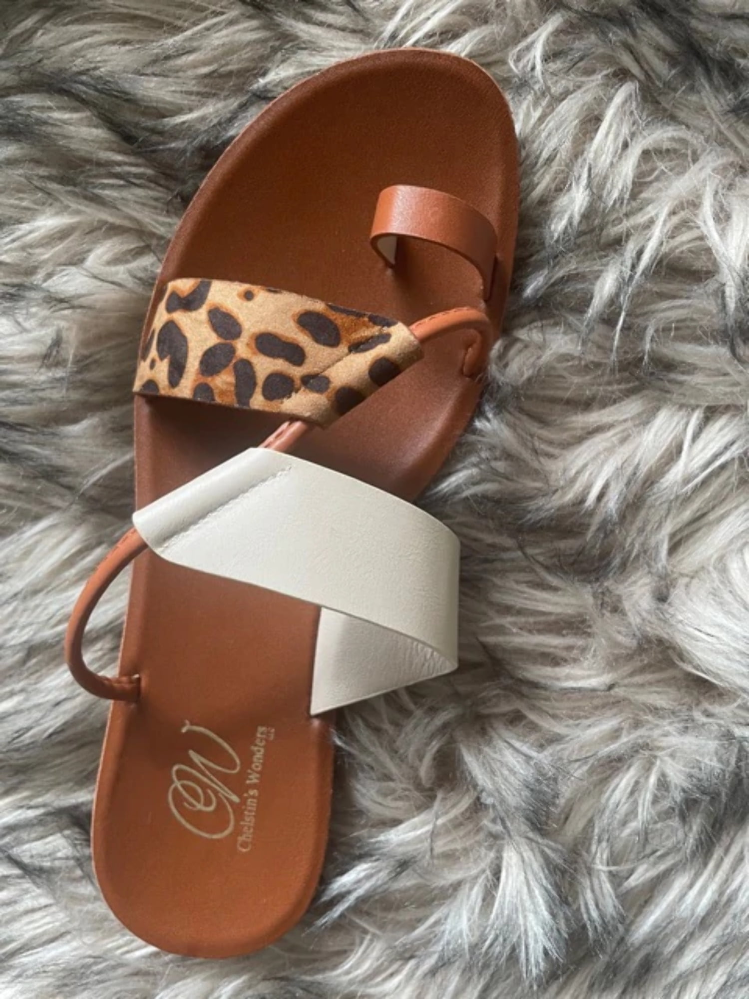 PU Slides Flip Flops Beach Slippers Woman Casual Shoes - Walmart.com