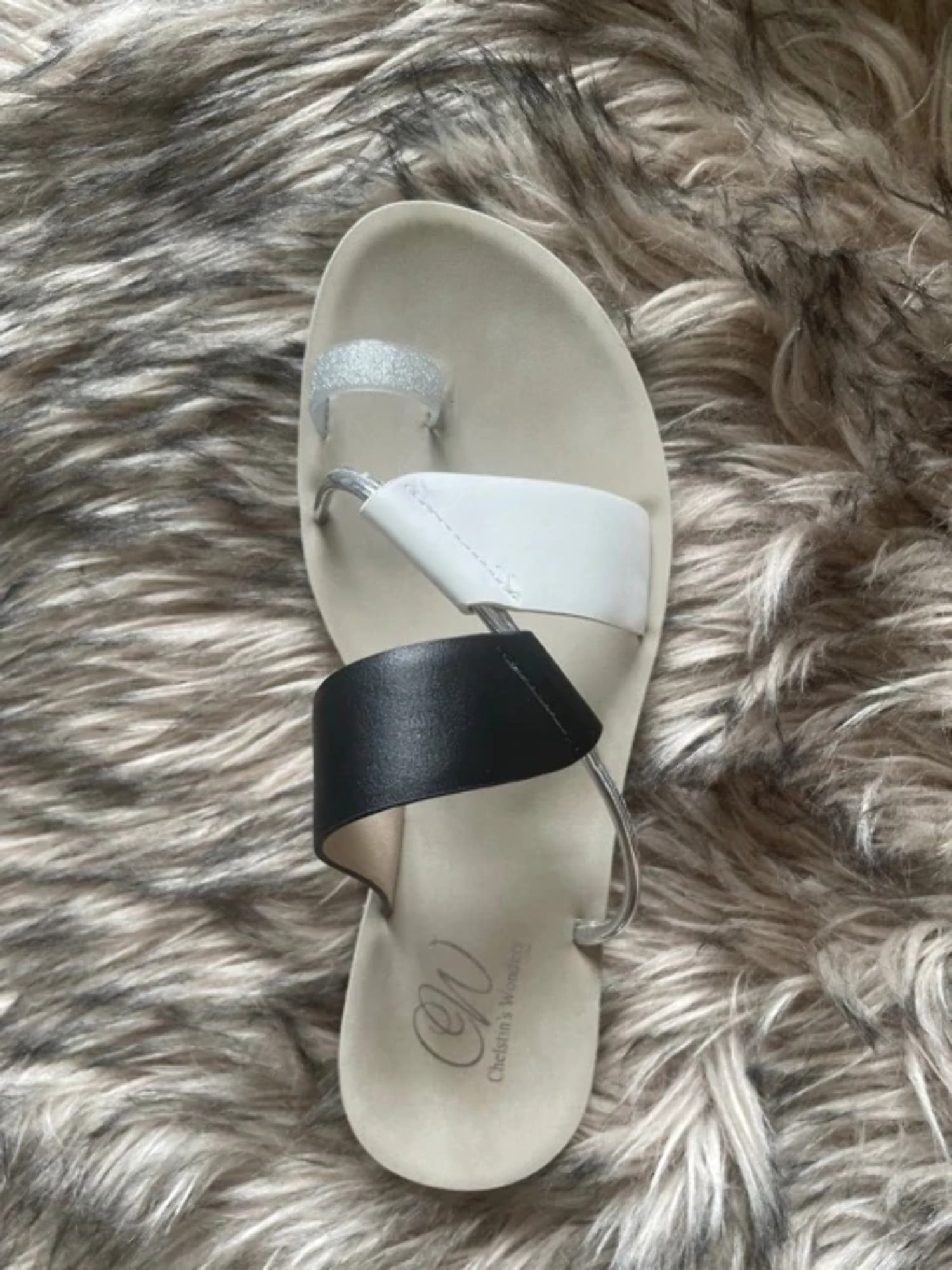 PU Slides Flip Flops Beach Slippers Woman Casual Shoes - Walmart.com