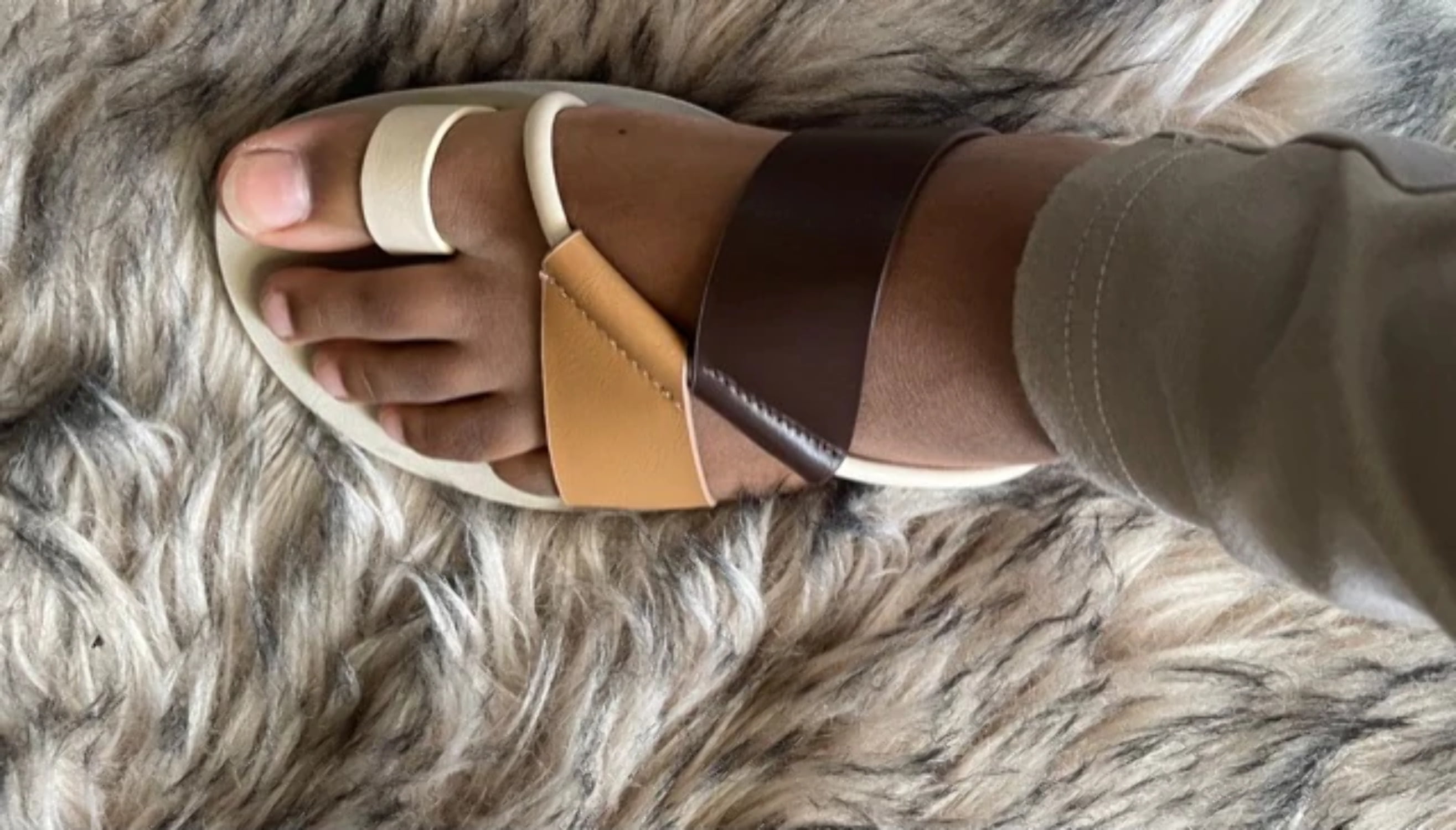 PU Slides Flip Flops Beach Slippers Woman Casual Shoes - Walmart.com