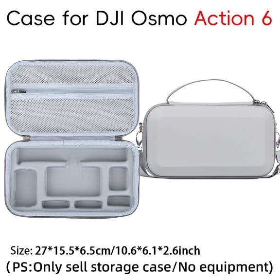Carrying Case for DJI RS 4 Mini Gimbal Stabilizer, Portable PU Hard ...
