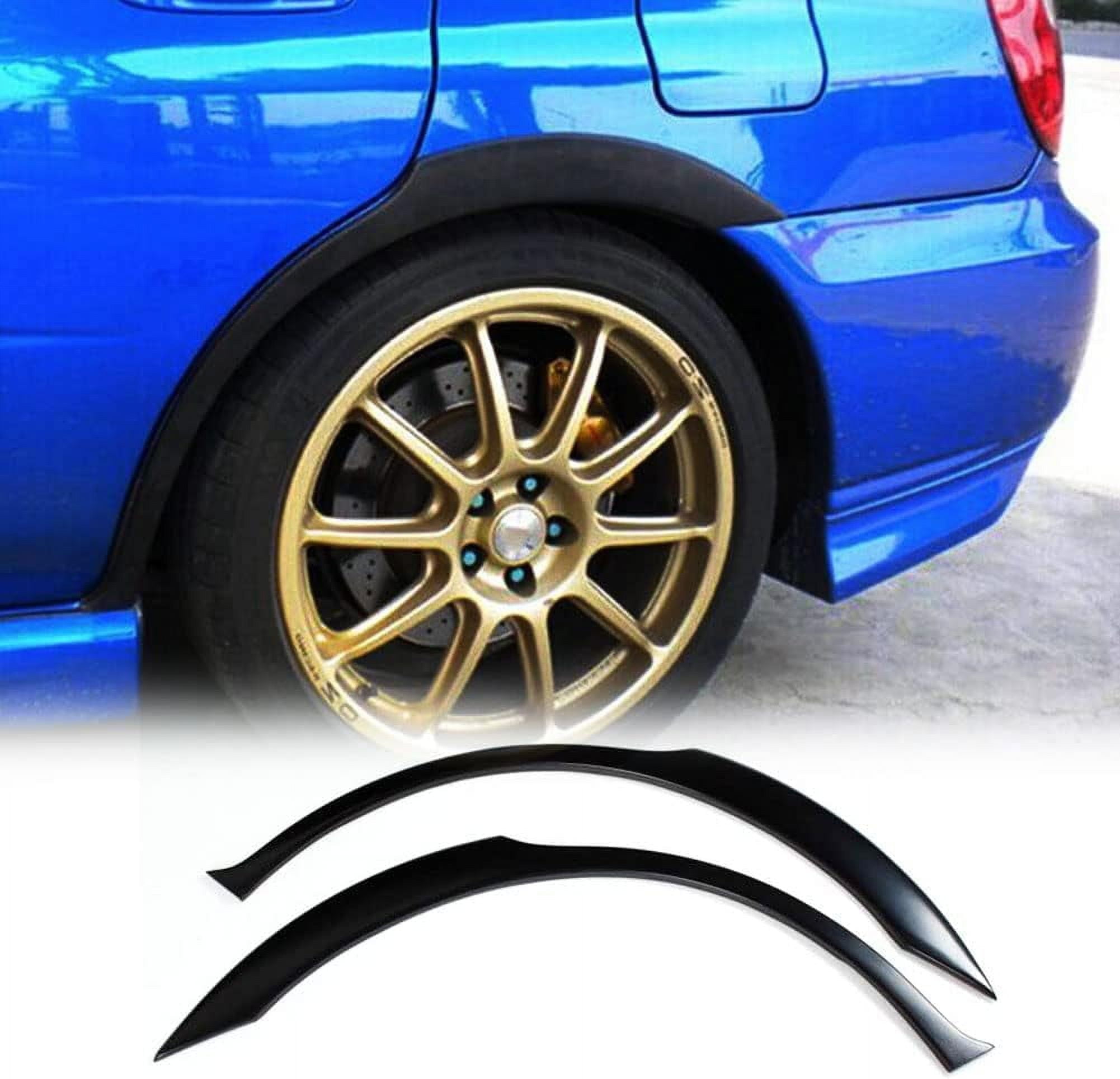 PU Wide Wheel Arch Molding Fender Flare Kit Fits for Subaru Impreza WRX ...