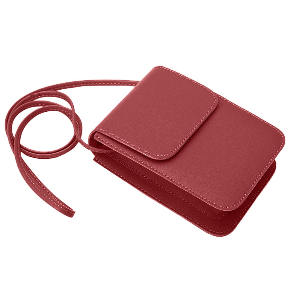 PU new one-shoulder mobile phone bag vertical mobile phone bag ...