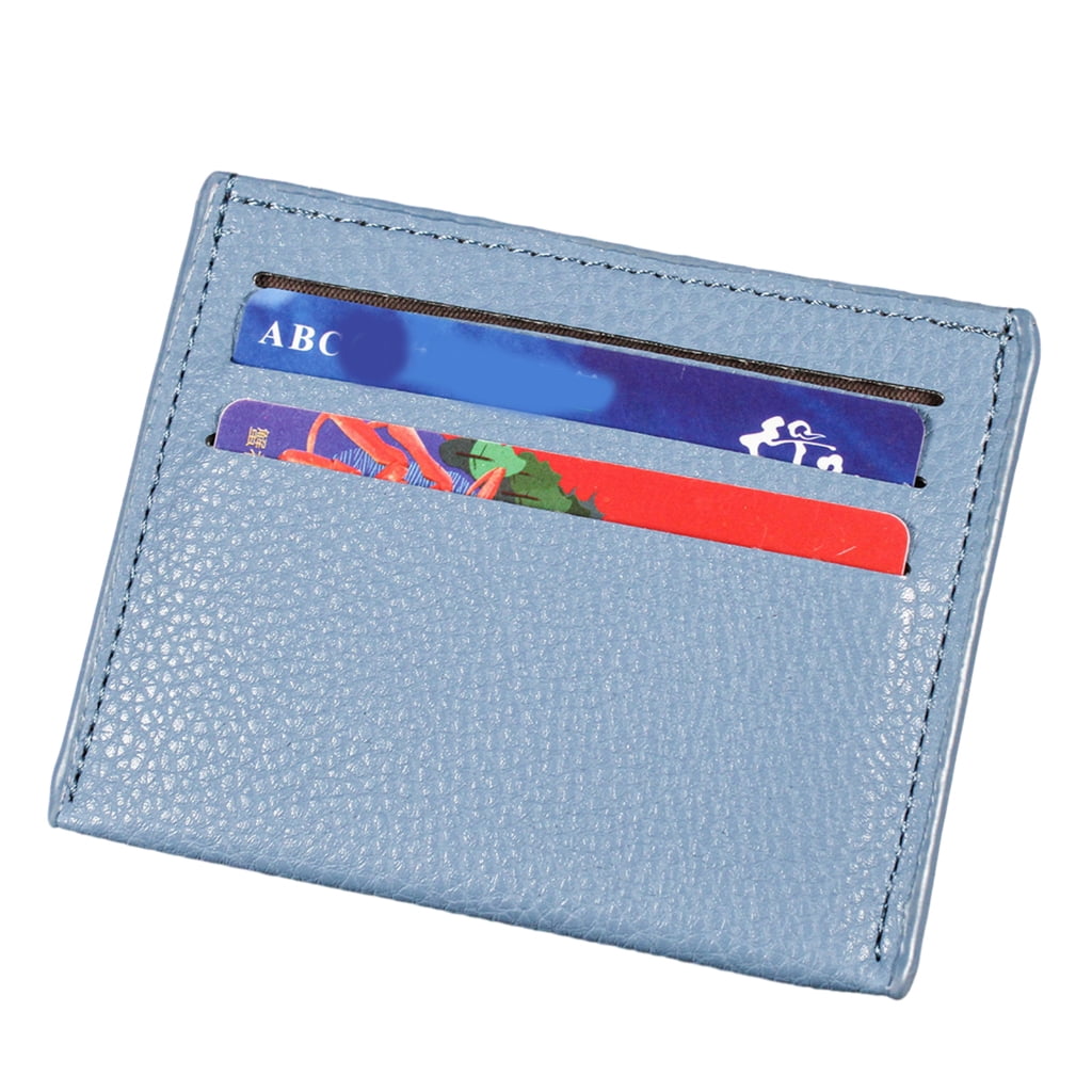 PU1eatherBank Credit Card Holder Waterproof Card Holder Pocket Card ...