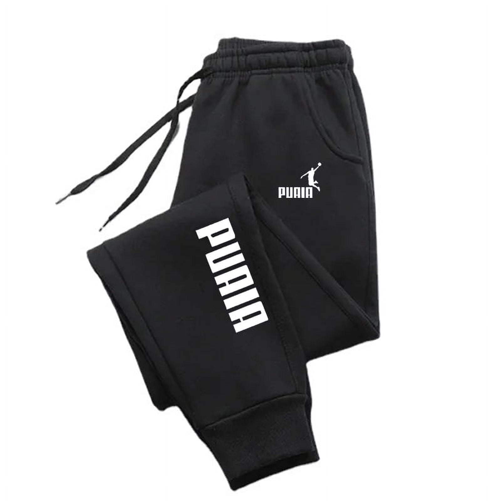 PUAIA Print Men's Pants Autumn/Winter New Sport Jogging Trousers ...