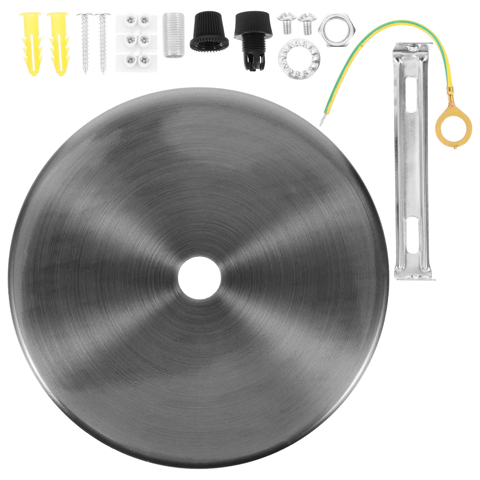 HONMEET Ceiling Canopy Light Kit Silver Metal Electroplating 1Set 3.9x3 ...