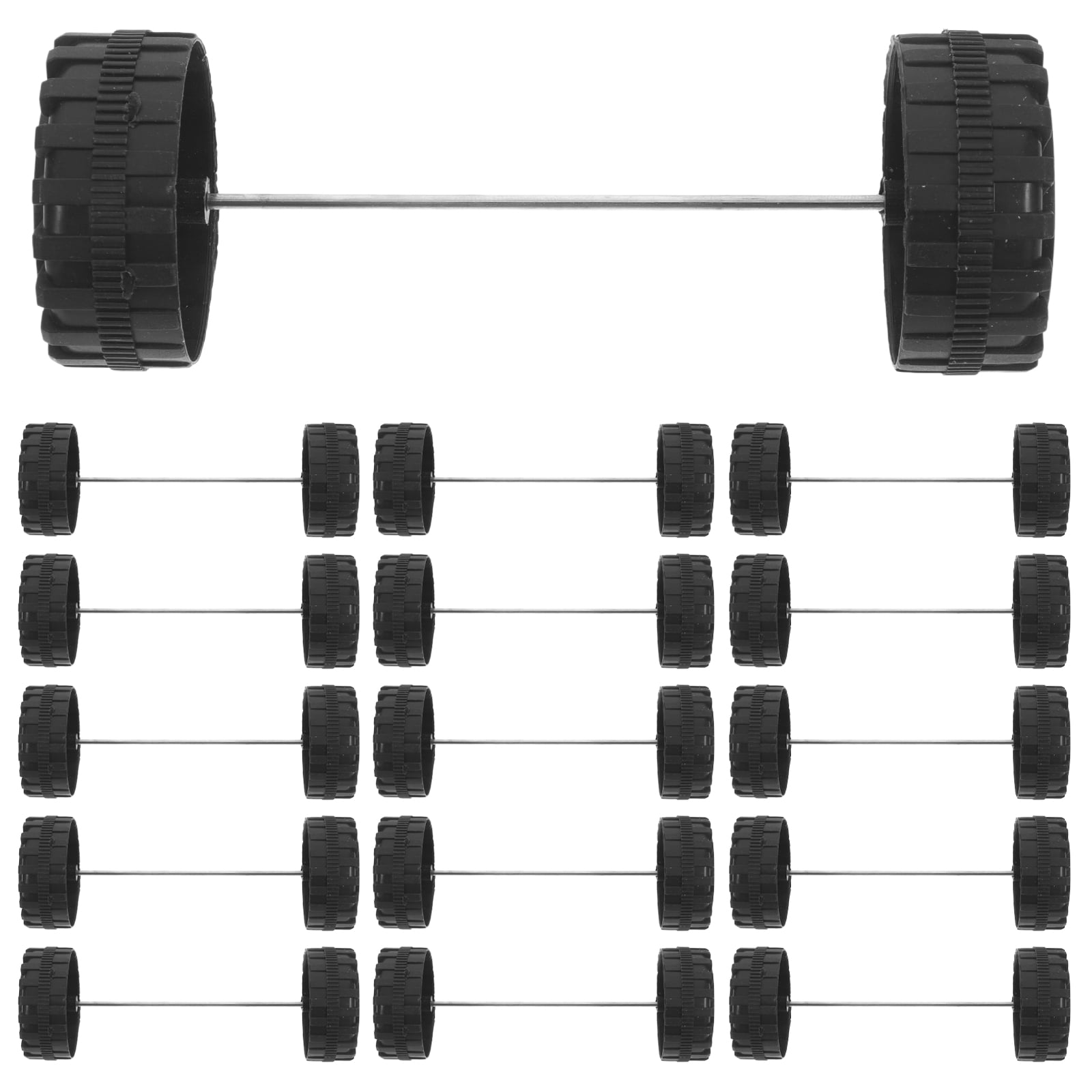 PUBERT 1 Set Toy Car Accessories 50 Pcs 4.2CM DIY Round Plastic Small ...