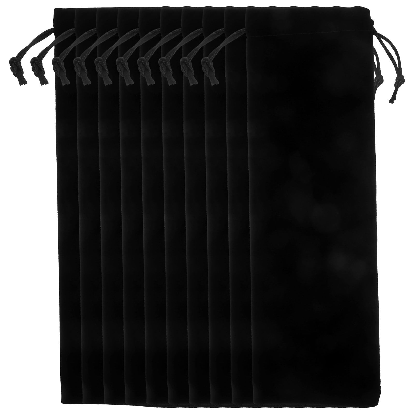 PUBERT 10pcs Drawstring Bags Lint Cutlery Pouch Cutlery Bag Straw ...