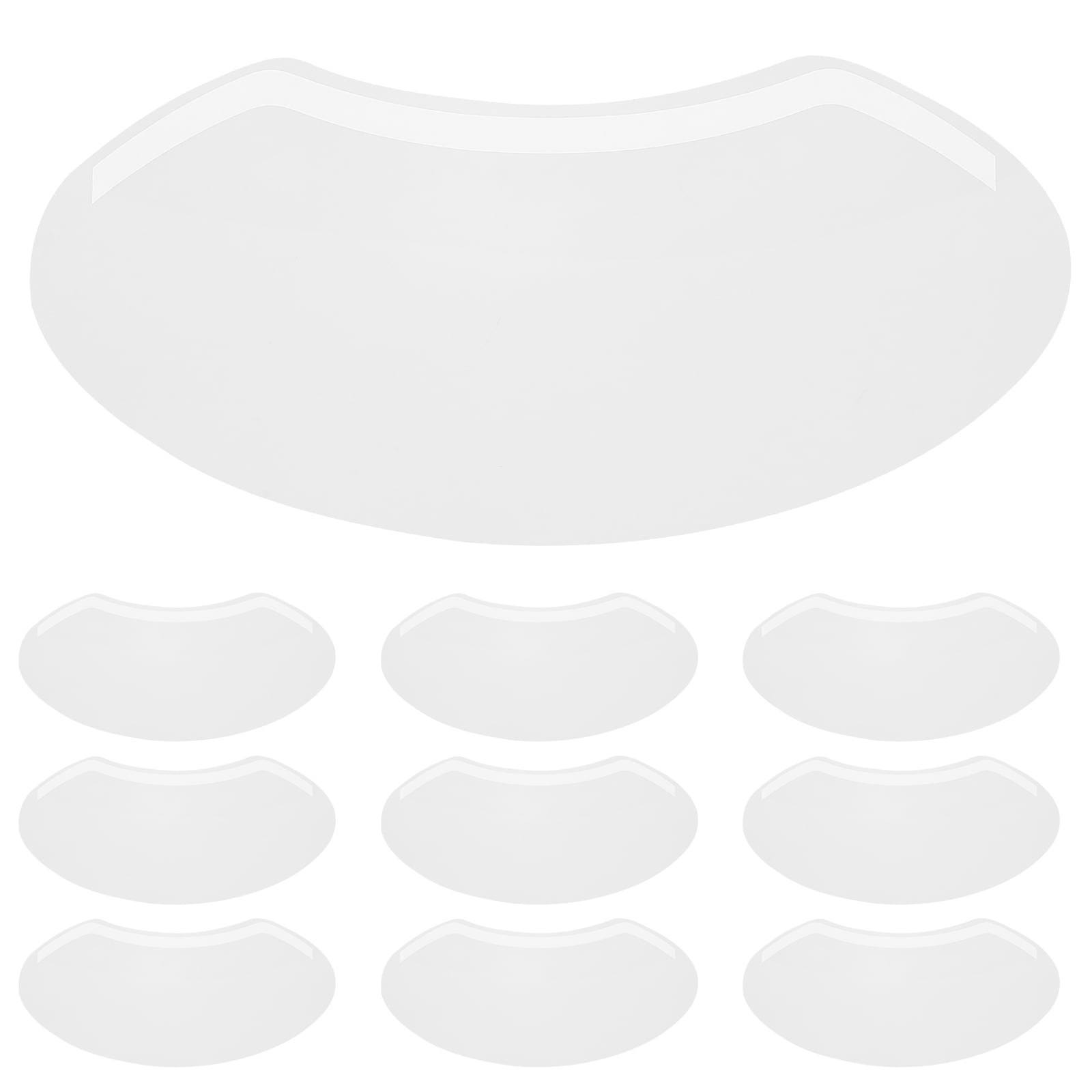 GOOHOCHY 150pcs Transparent Disposable for Hair Salon Supplies and ...