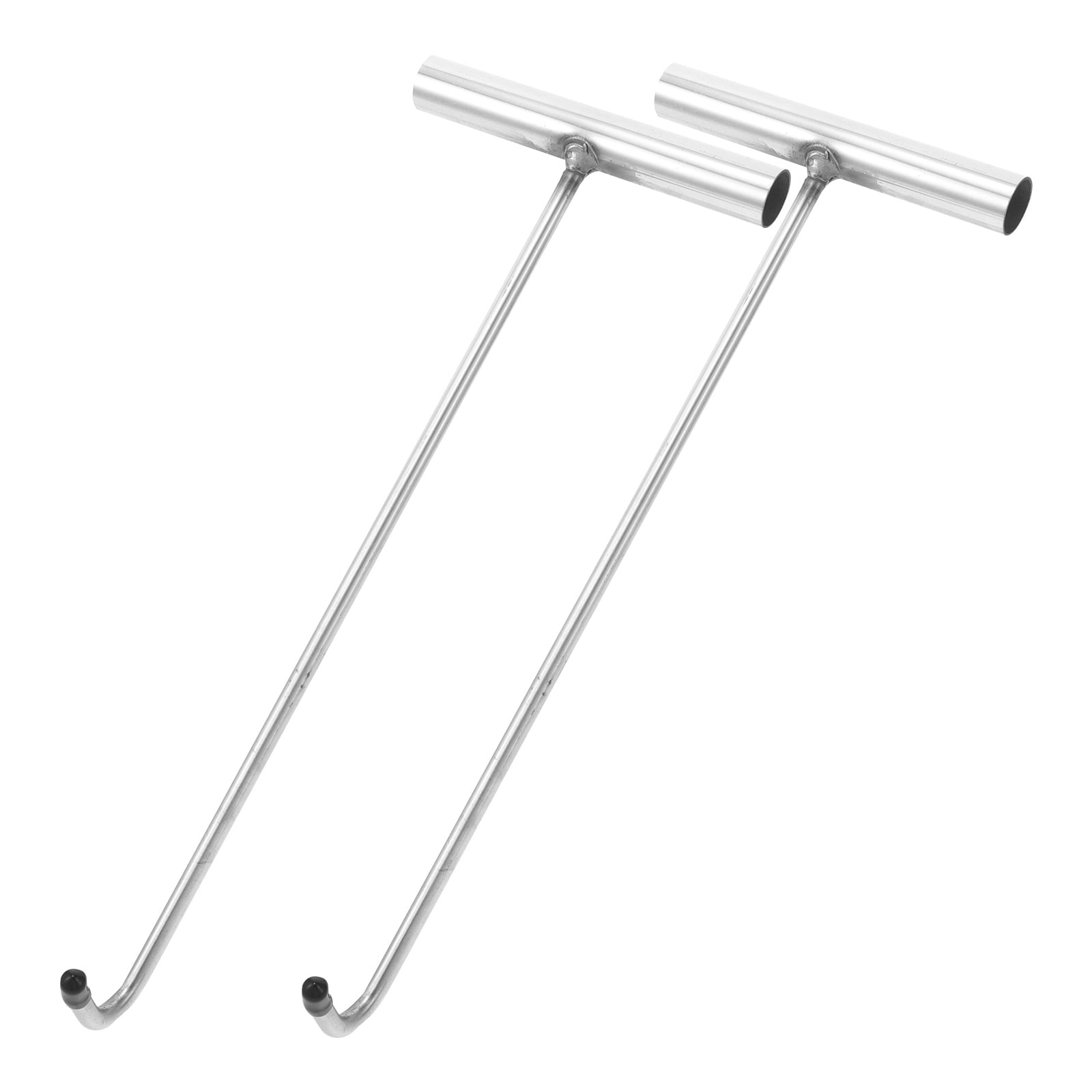 PUBERT 2Pcs Manhole Hook Stainless Steel Pull Hook Rolling Door Hook T ...