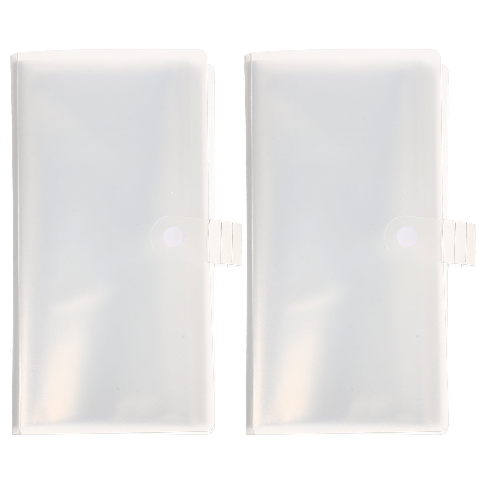 PUBERT 2Pcs Transparent Commemorative Tickets Collection Booklet Loose ...