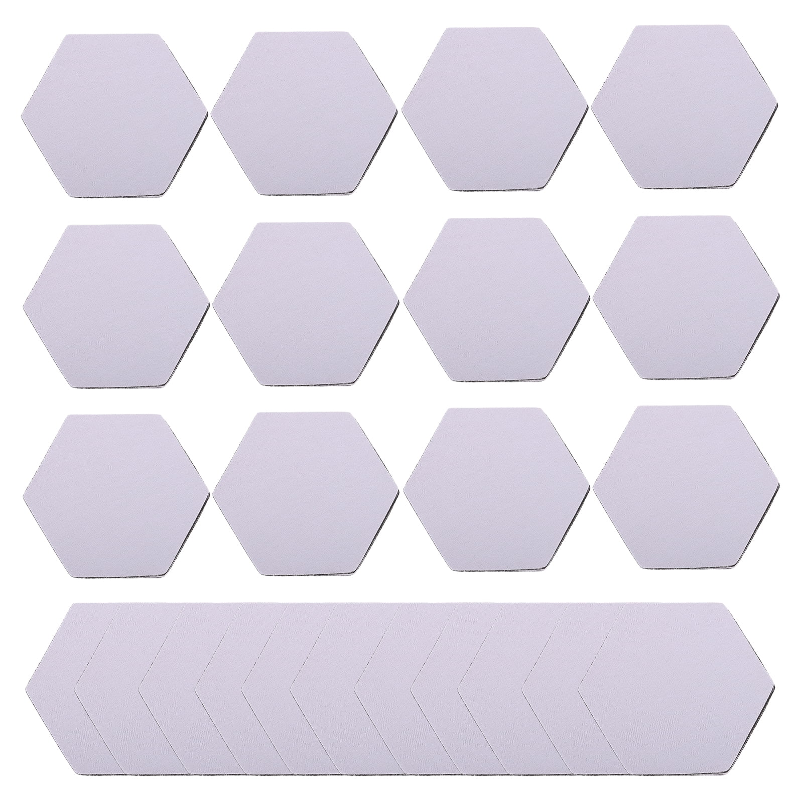 HONMEET Diving Material Coasters White 30Pcs 4.6X4.1in - Walmart.com