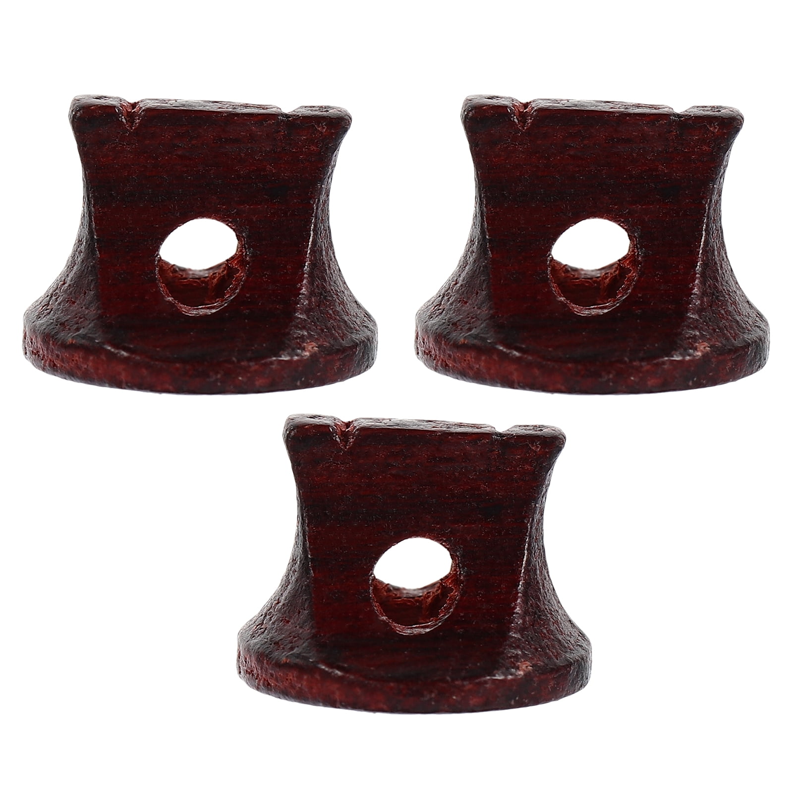 HONMEET Erhu Bridges Red Sandalwood 3Pcs Replacement Bridge Tailpiece ...