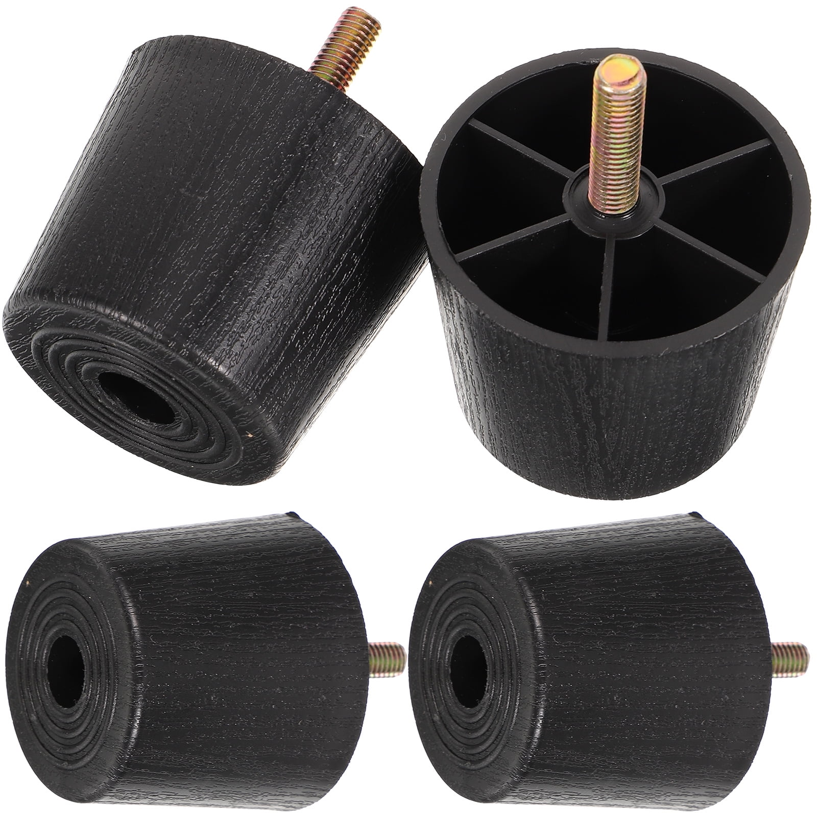 HONMEET furniture risers for sofas Furniture Feet Levelers Plastic 4pcs ...