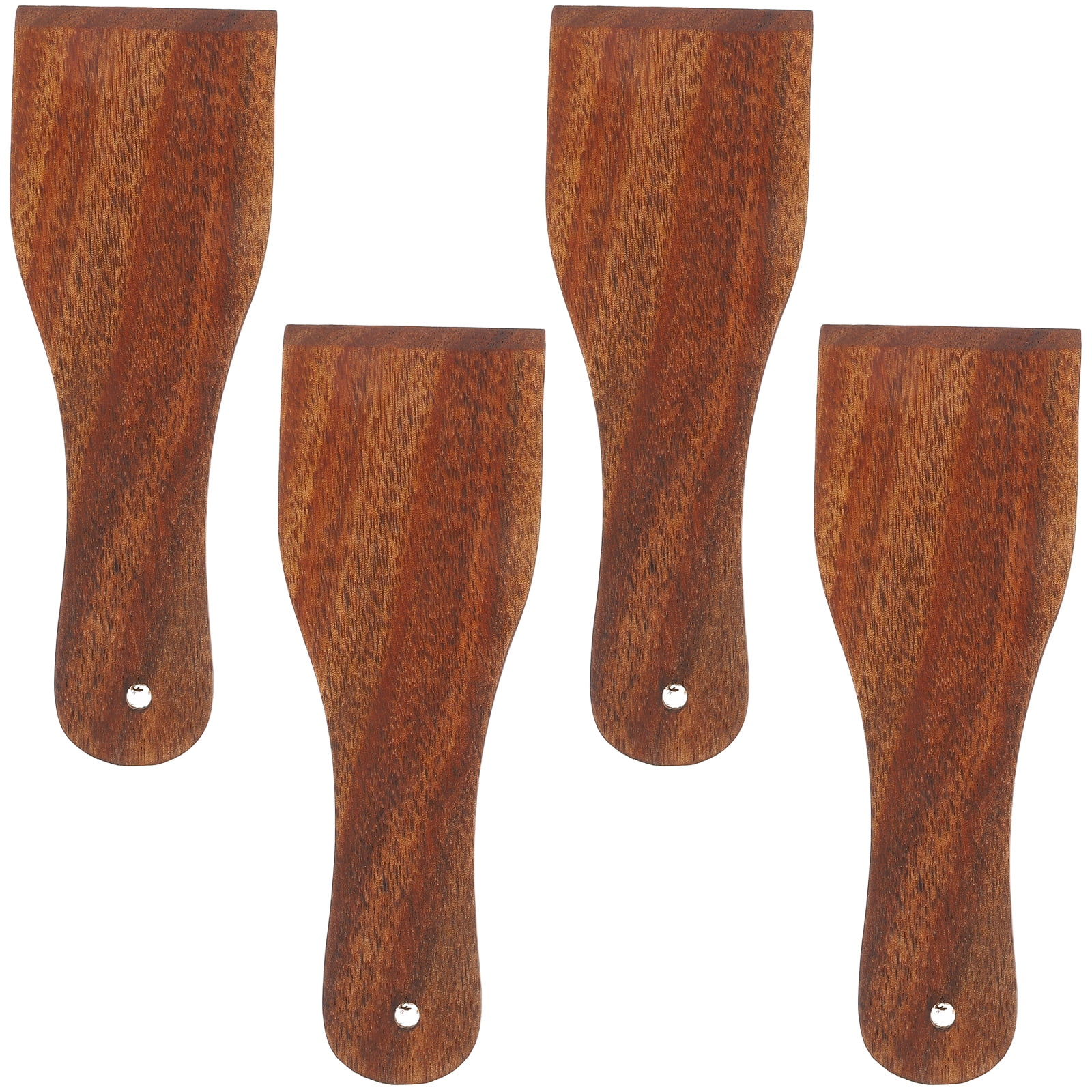 PUBERT 4pcs Small Wood Spatula Butter Spatulas Wooden Turner Multi ...