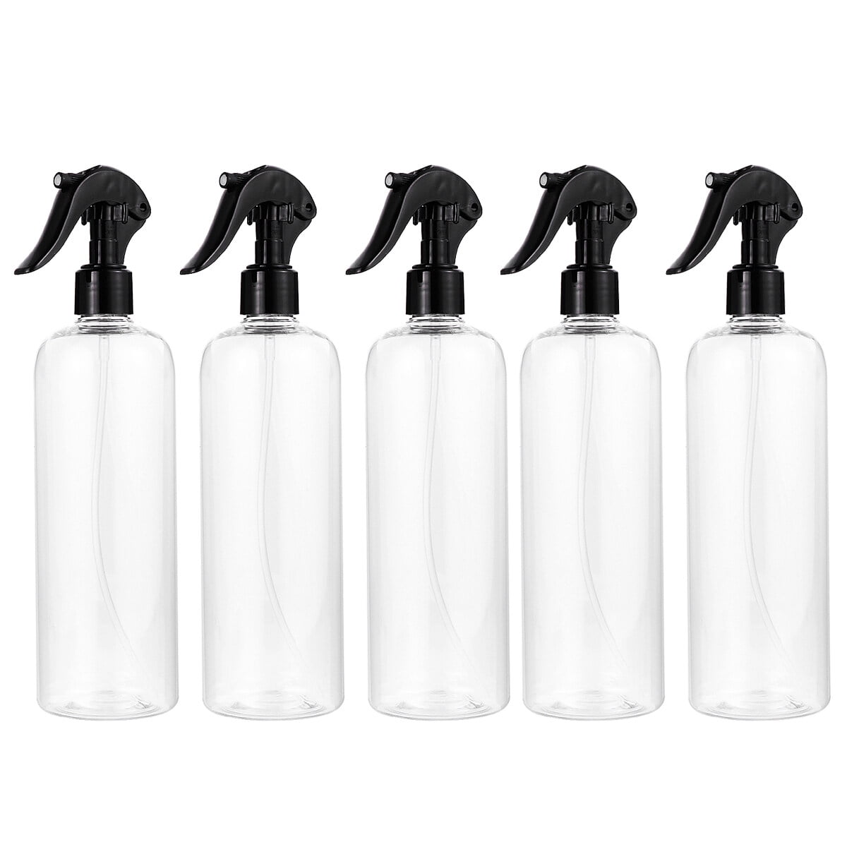 PUBERT 5 Sets 500ML Plastic Spray Bottle Empty Water Sprayer Refillable ...