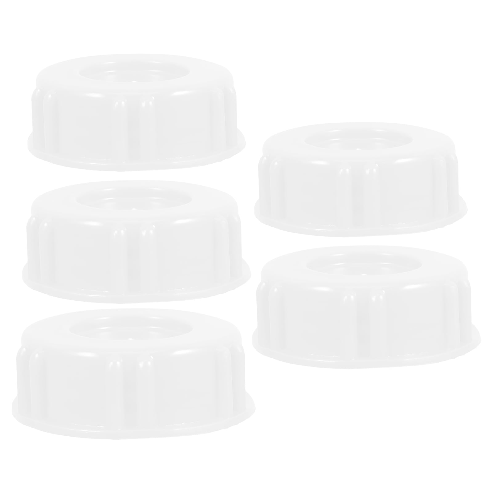 HONMEET Bucket Lids White 5Pcs 2.4In Round Hdpe - Walmart.com
