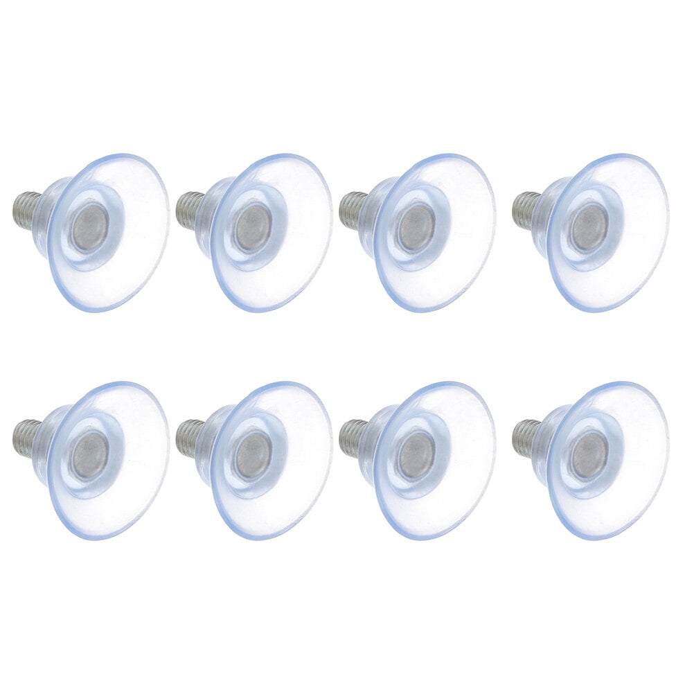 PUBERT 8pcs Furniture Desk Glass Anti-Collision PVC Suction Cups Sucker ...