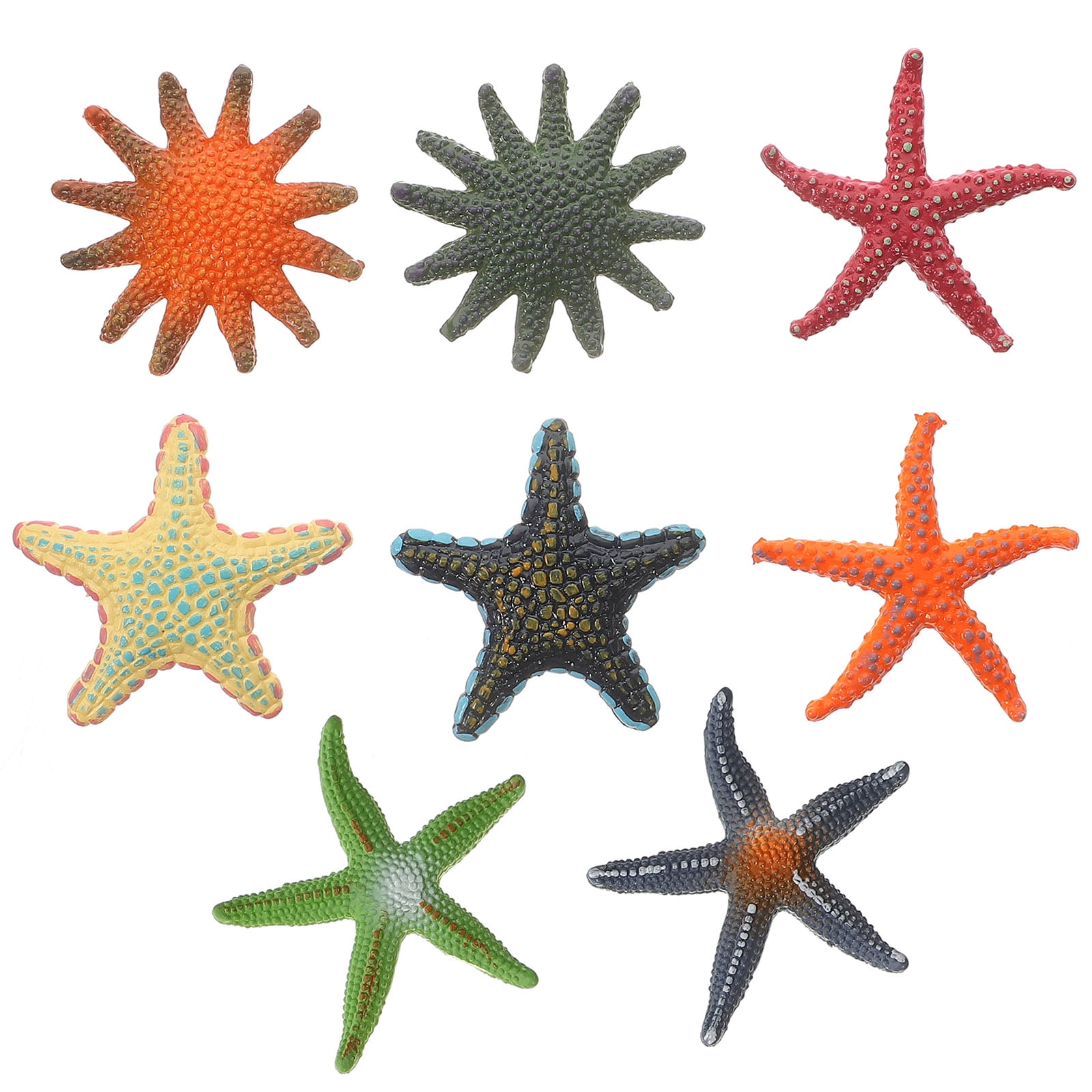 PUBERT 8pcs Sea Star Figurine Lovely Sea-star Toy Desktop Sea Star ...