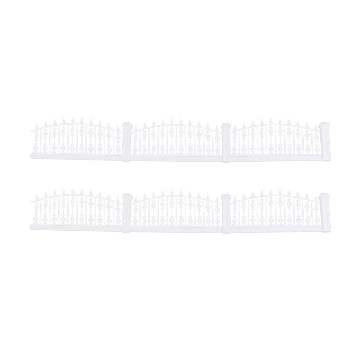 HONMEET Miniature Garden Fence Dollhouse Creative Small Picket Fence ...