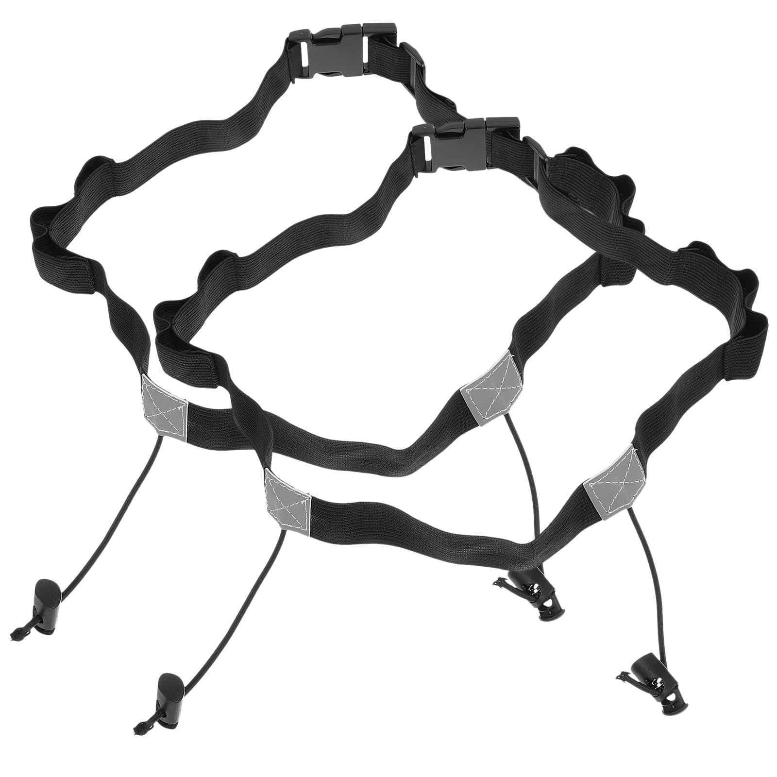 HONMEET Running Race Number Belt Race Belt Black 2Pcs - Walmart.com